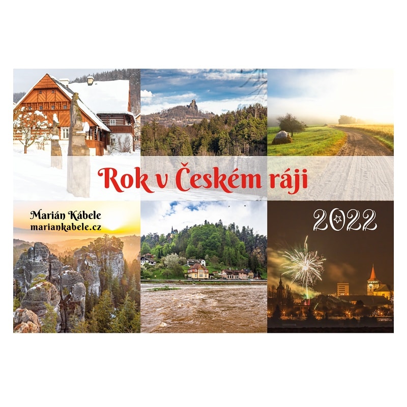 Foto kalendáře nástěnné i stolní z Českého ráje - mariankabele.cz